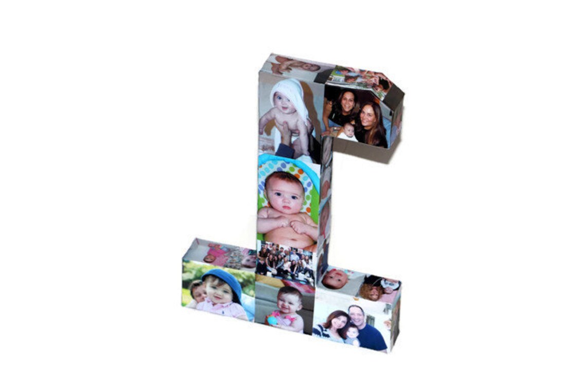 Baby's First Birthday Number 1 One 1st Wedding Anniversary - Etsy