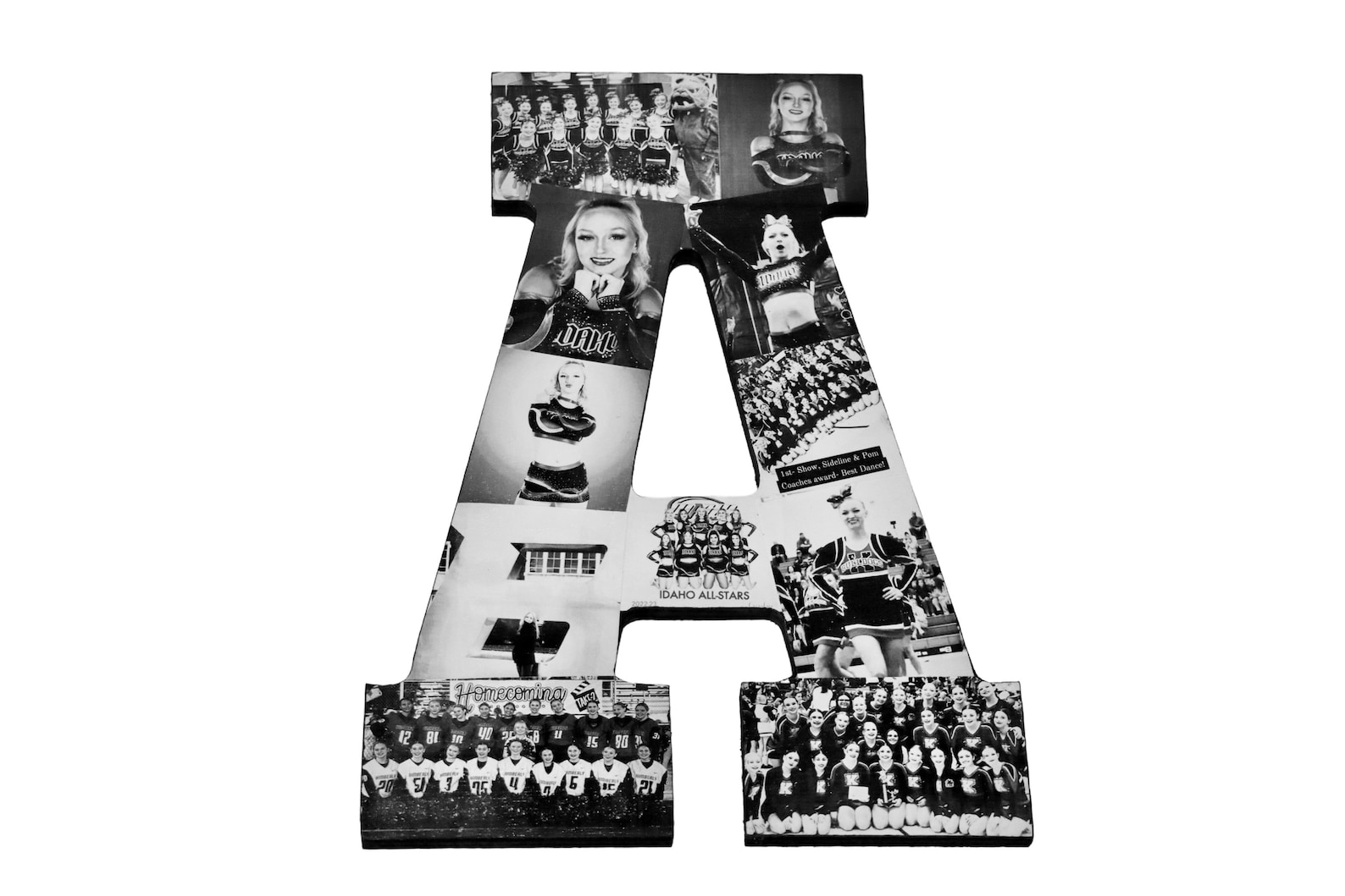 Photo Collage Letter M | Photo Collage Frame | Photo Collage Gift ...