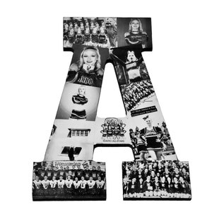 Photo Collage Letter M | Photo Collage Frame | Photo Collage Gift ...