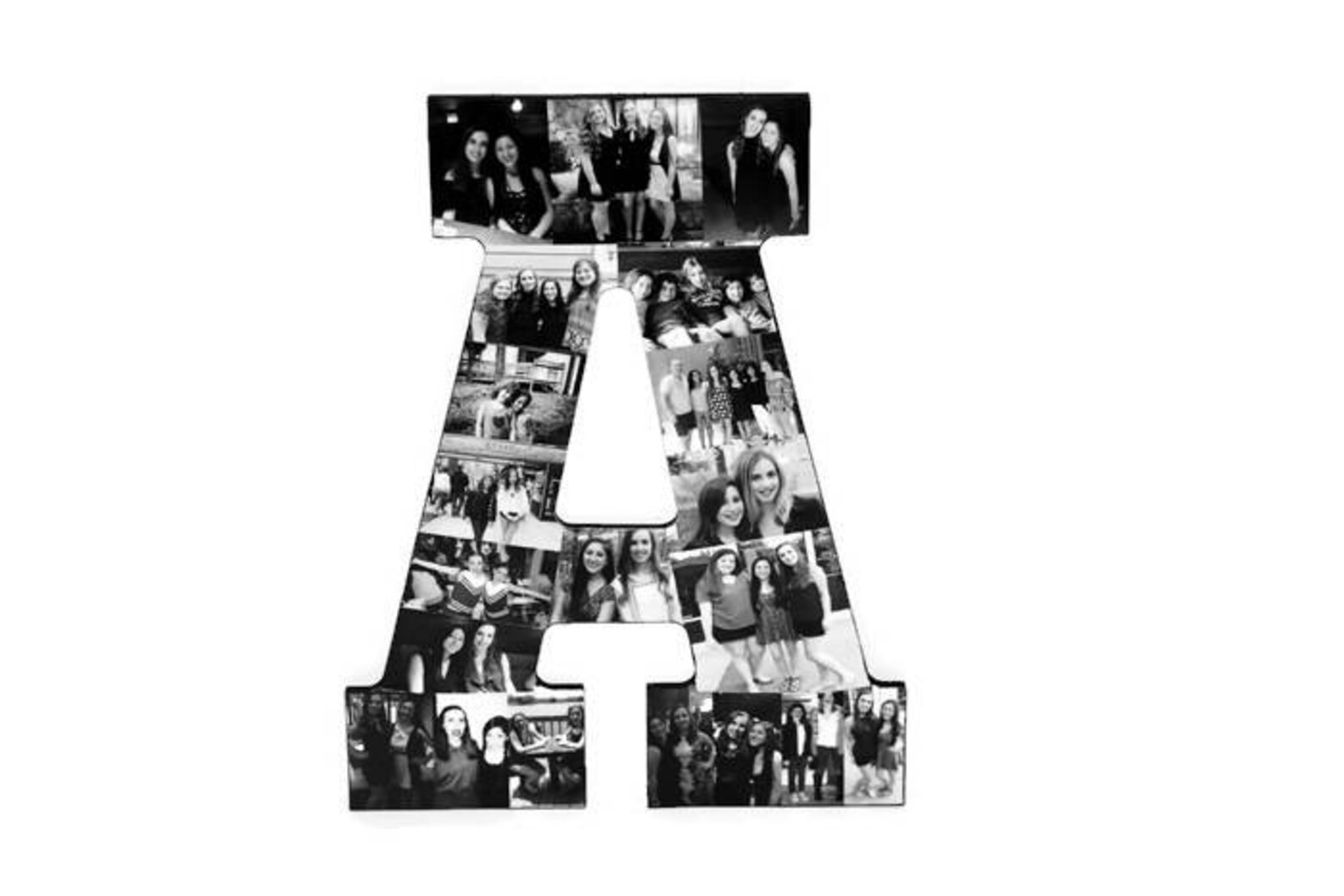 Letter A Photo Collage Gift Letter Photo Collage Photo | Etsy