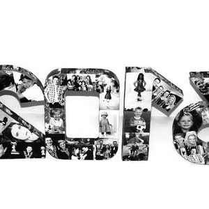 2022 2023 Graduation Photo Collage Number Picture Number | Etsy