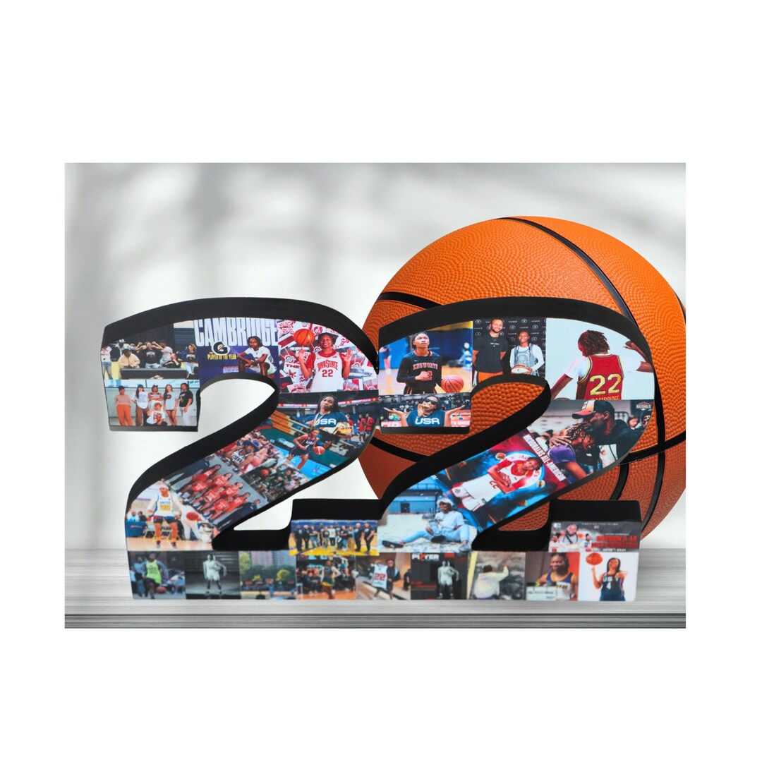 Senior Night Number Collage Senior Athlete Gift Senior Night Gifts ...