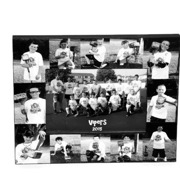 Football Collage Frame - Etsy