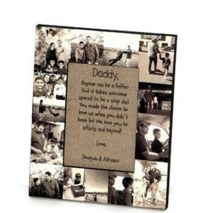 Personalized Coach Dad Photo Collage Frame, Father's Day Gift - Etsy