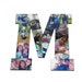 Photo Collage Letter M Photo Collage Frame Photo Collage Gift Photo ...