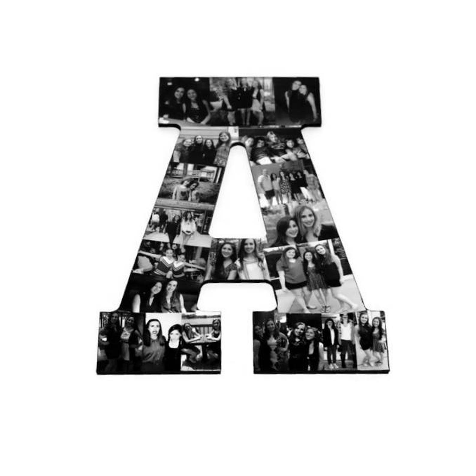Letter A Photo Collage Gift Letter Photo Collage Photo | Etsy