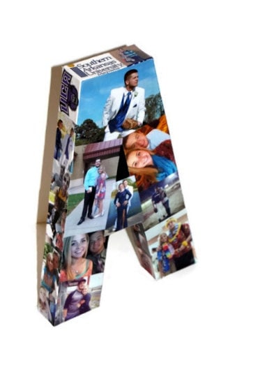 3D Picture Frame Photo letter collage Gift Children's | Etsy