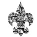 Saint Symbol Wood Cut Out With Photos Picture Collage Fleur-de-lis ...
