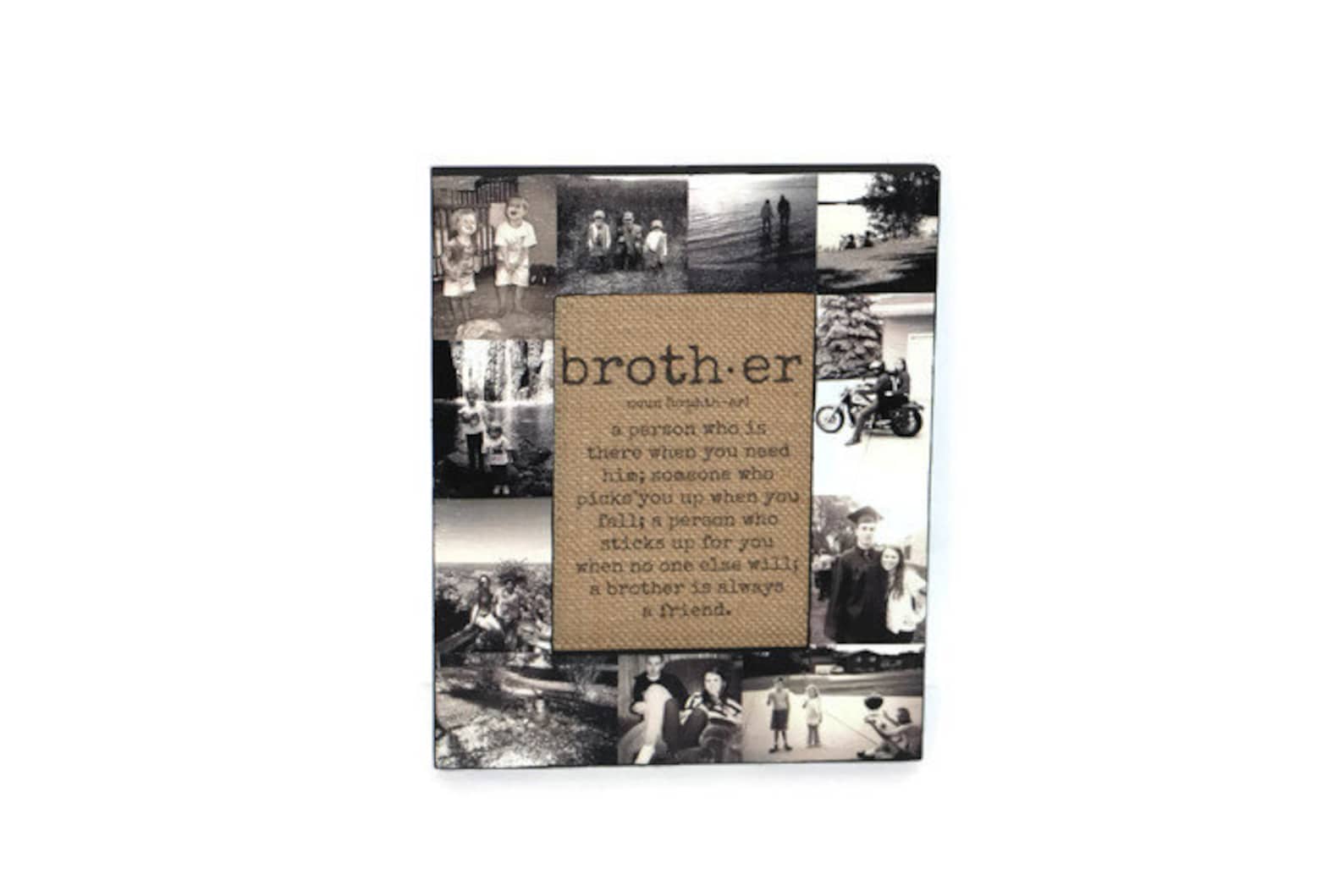 Brother Gift, Quote, Hero Brother Quote, Gift for Brother, Personalized ...