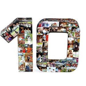 10th Birthday Number 10 Birthday Keepsake Ten Tenth Birthday Party ...