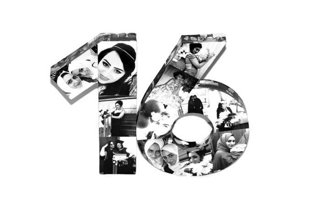 Graduation Year '16 16th Birthday Wedding Anniversary 20th 30th 40th ...