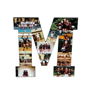 Photo Collage, Photo Collage Letter, Photo Collage Gift, Letter With ...