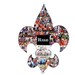 Saint Symbol Wood Cut Out With Photos Picture Collage Fleur-de-lis ...