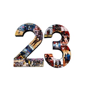 3D Number Photo Collage Two Digit Birthday Anniversary Party Senior ...