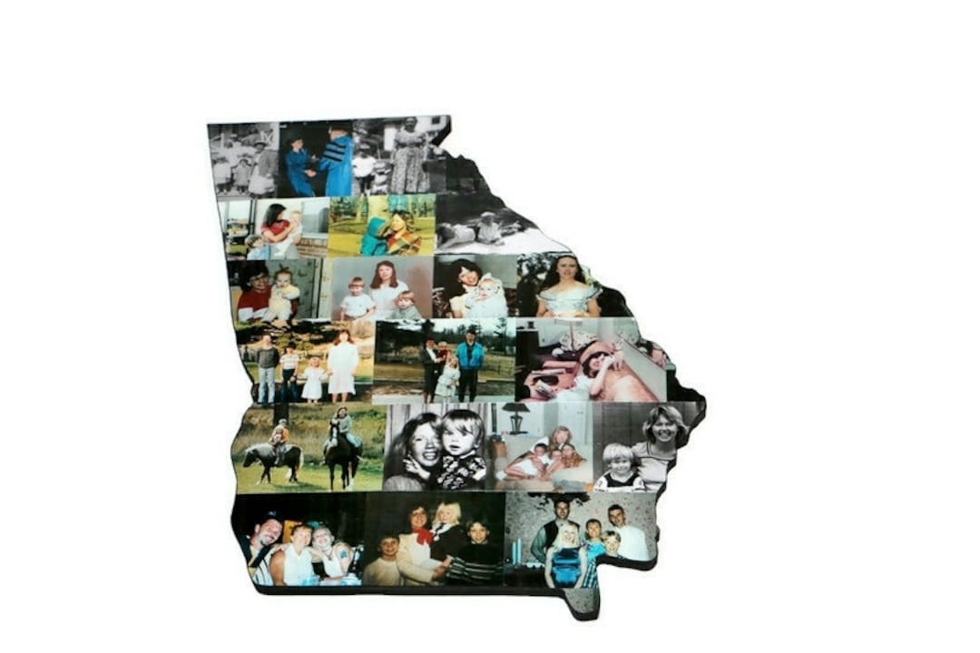 Wooden Custom State Collage Gift College Moving Missing Home Ohio ...