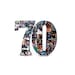 Number 70 70th Birthday 70th Anniversary Number Photo Collage 18 Senior ...
