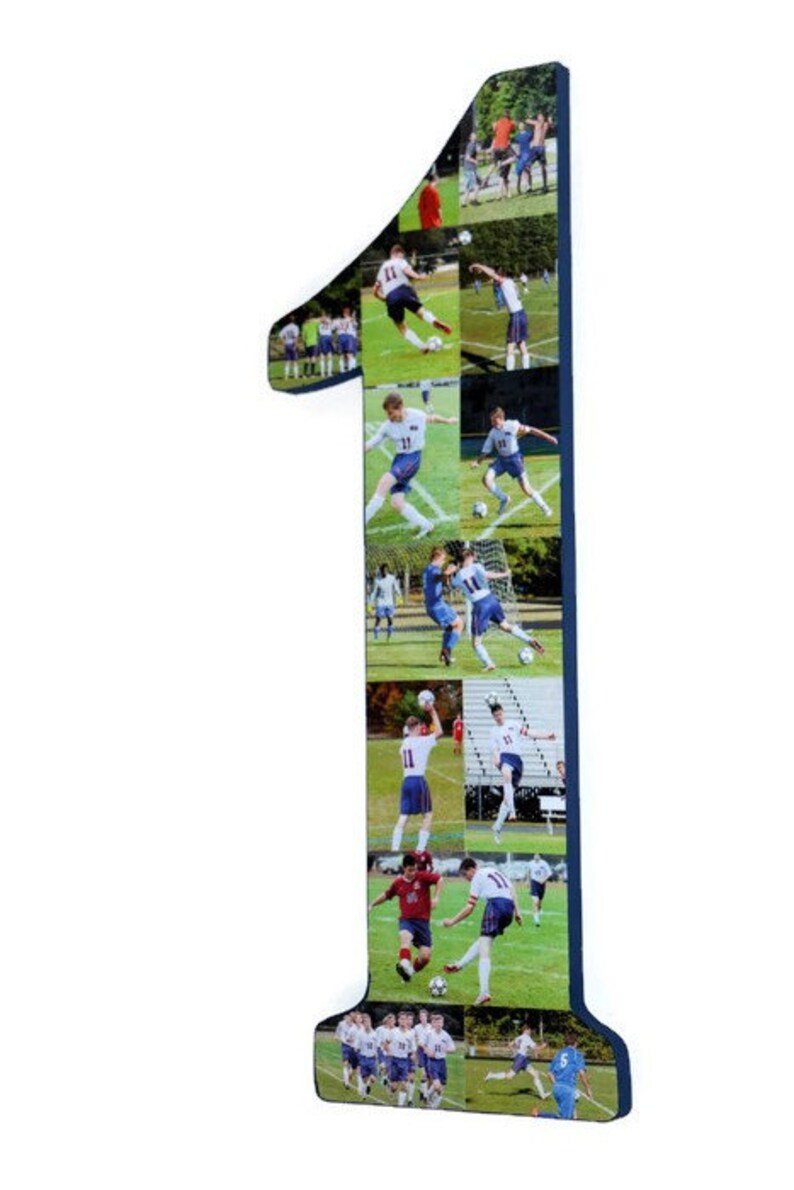 Number 11 18 Double Digit Jersey Number Photo Collage - Etsy