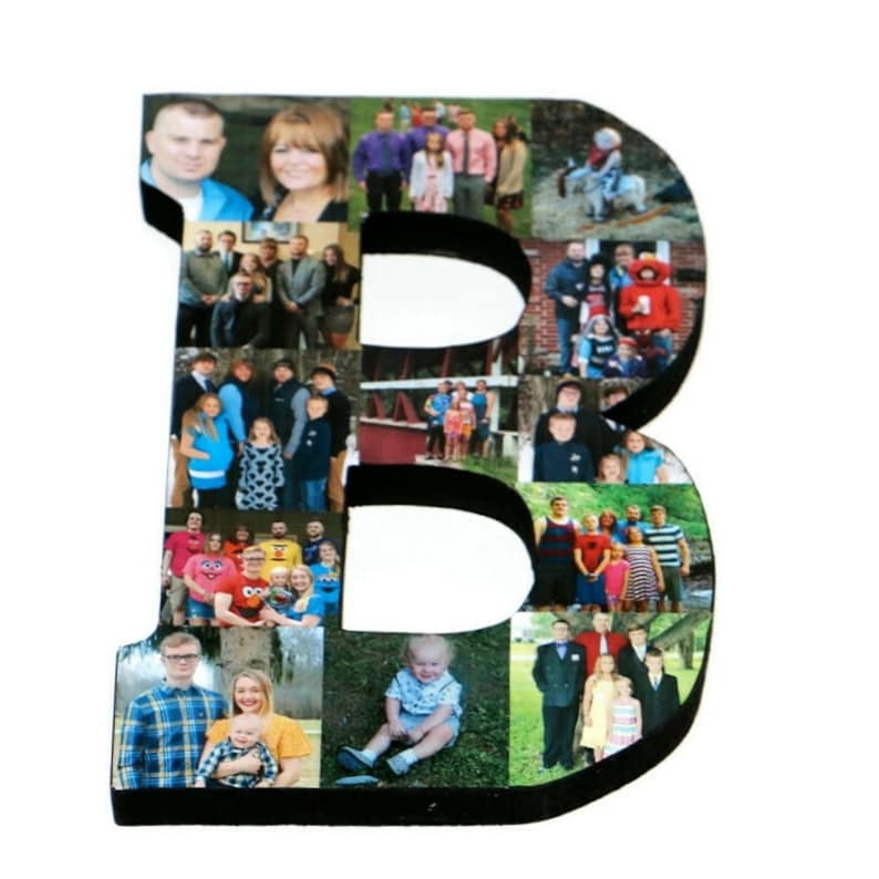 Freestanding Letter Photo Collage Letter Single Character - Etsy