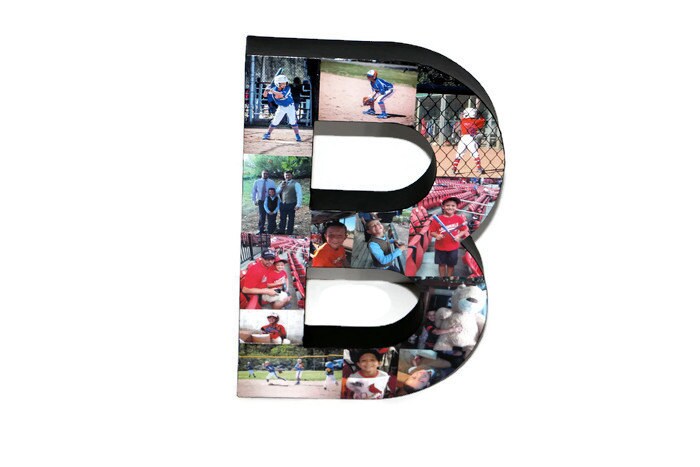 3D 16 Huge Photo Letter Collage Gift Picture Frame | Etsy