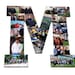 Photo Collage Letter M Photo Collage Frame Photo Collage Gift Photo ...