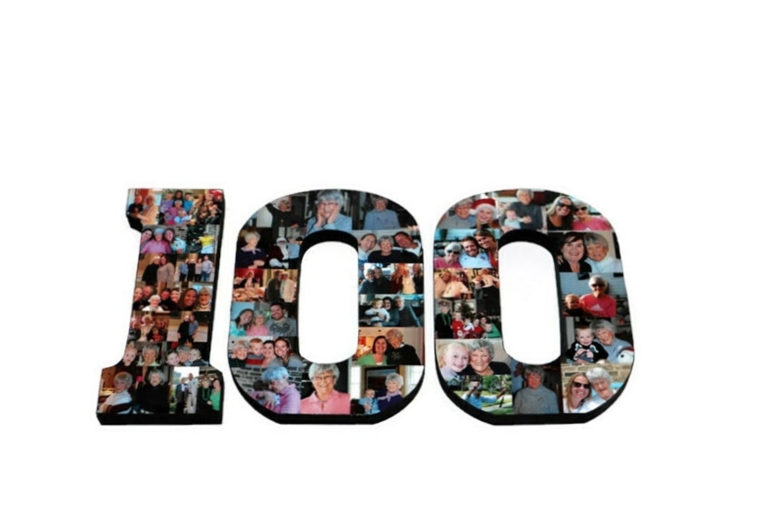 100th Birthday Gift Freestanding 100th Anniversary Gift Wood - Etsy