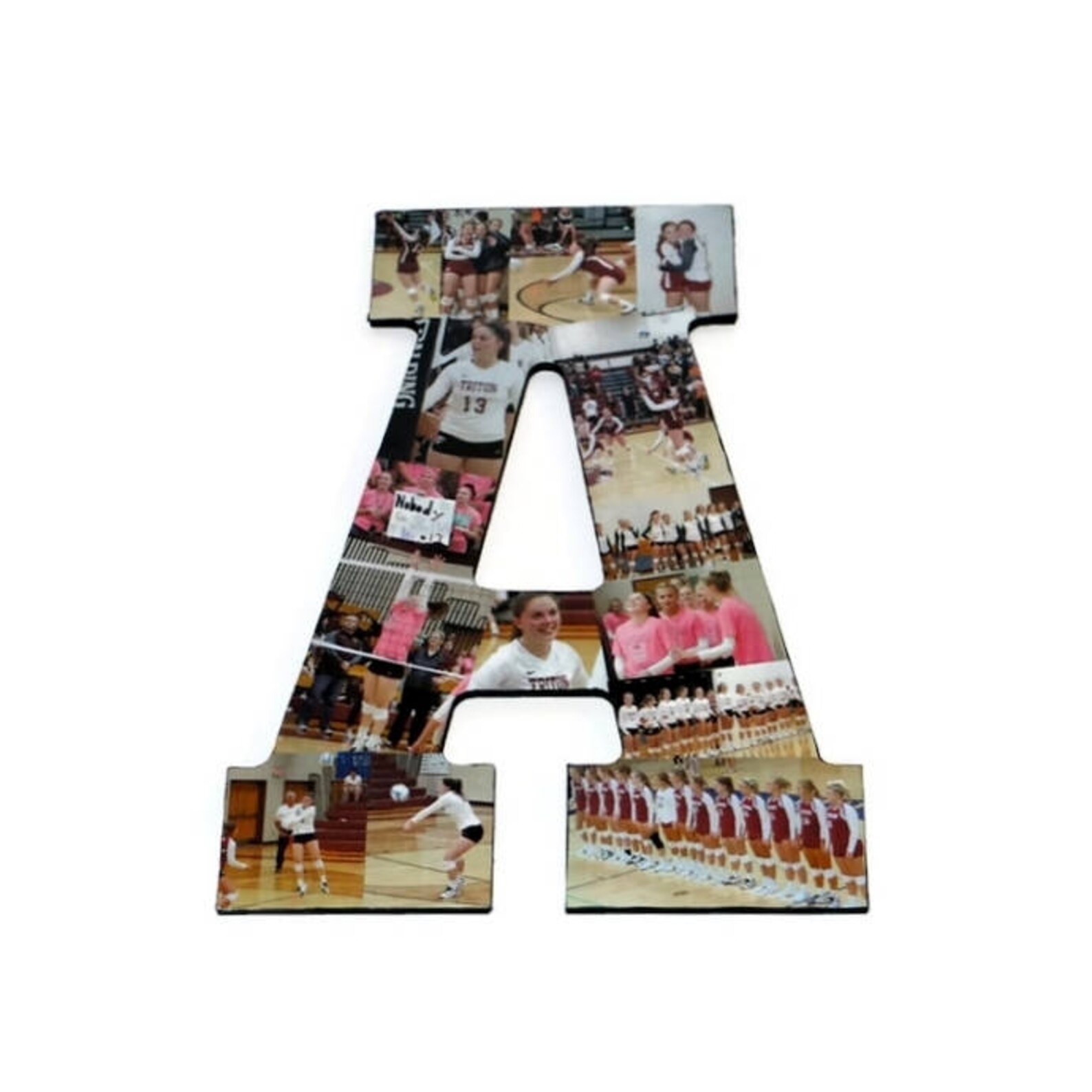 Senior Night Letter S Cheer Gift Photo Collage Letter | Etsy