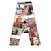 Letter Photo Collage, Free Standing Letter, 3D Letter, Picture Collage ...