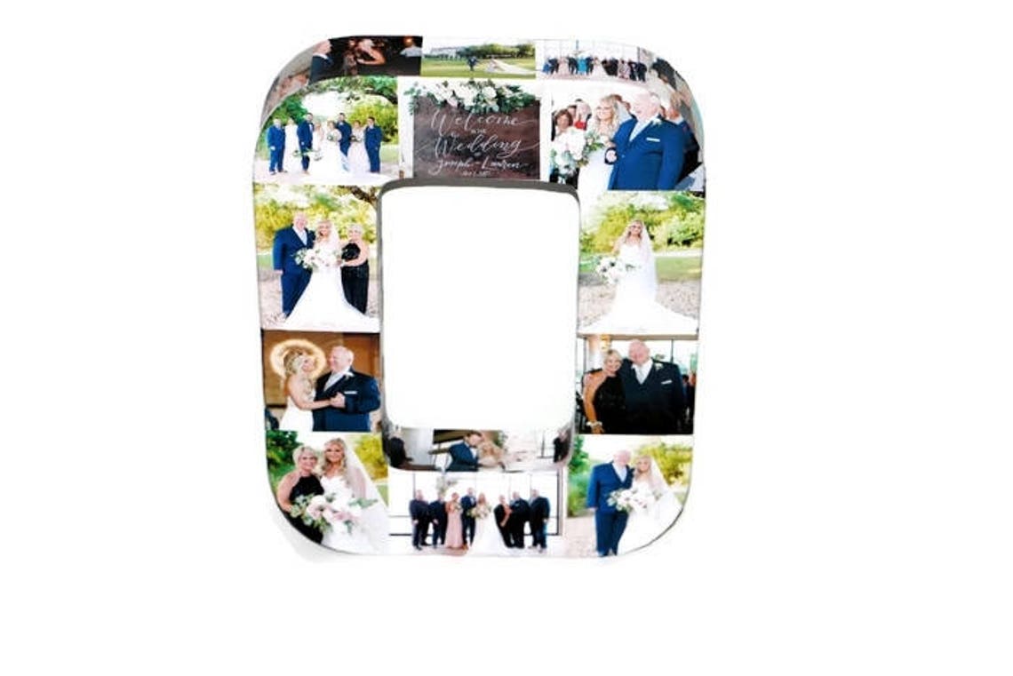 3D Letter Photo Collage Wedding Centerpiece Wedding Photo | Etsy