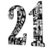 21st Birthday Photo Number Collage Number 21 Picture Frame - Etsy