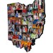 OHIO Ohio State Photo Collage on Wood Wooden State Cut Out Collage Gift ...