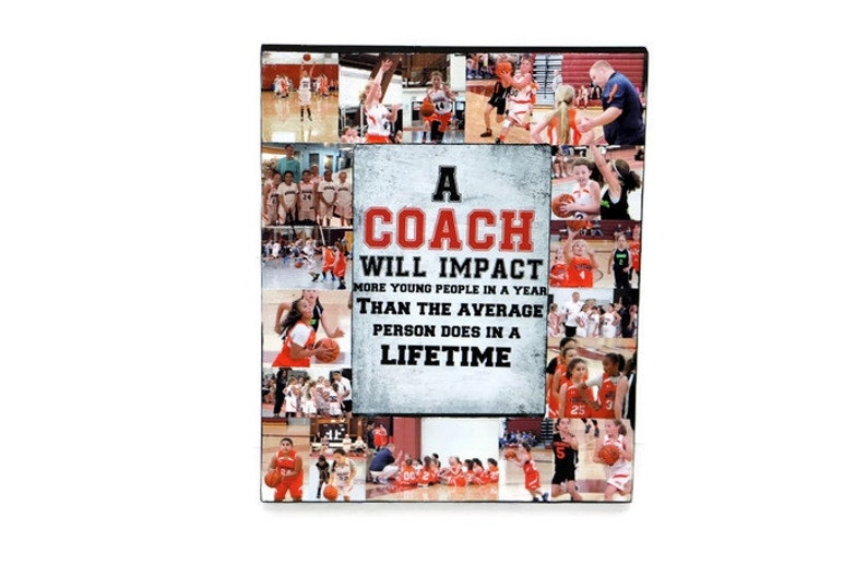 Coach Gift Picture Frame Collage Cheerleading Print Photo - Etsy
