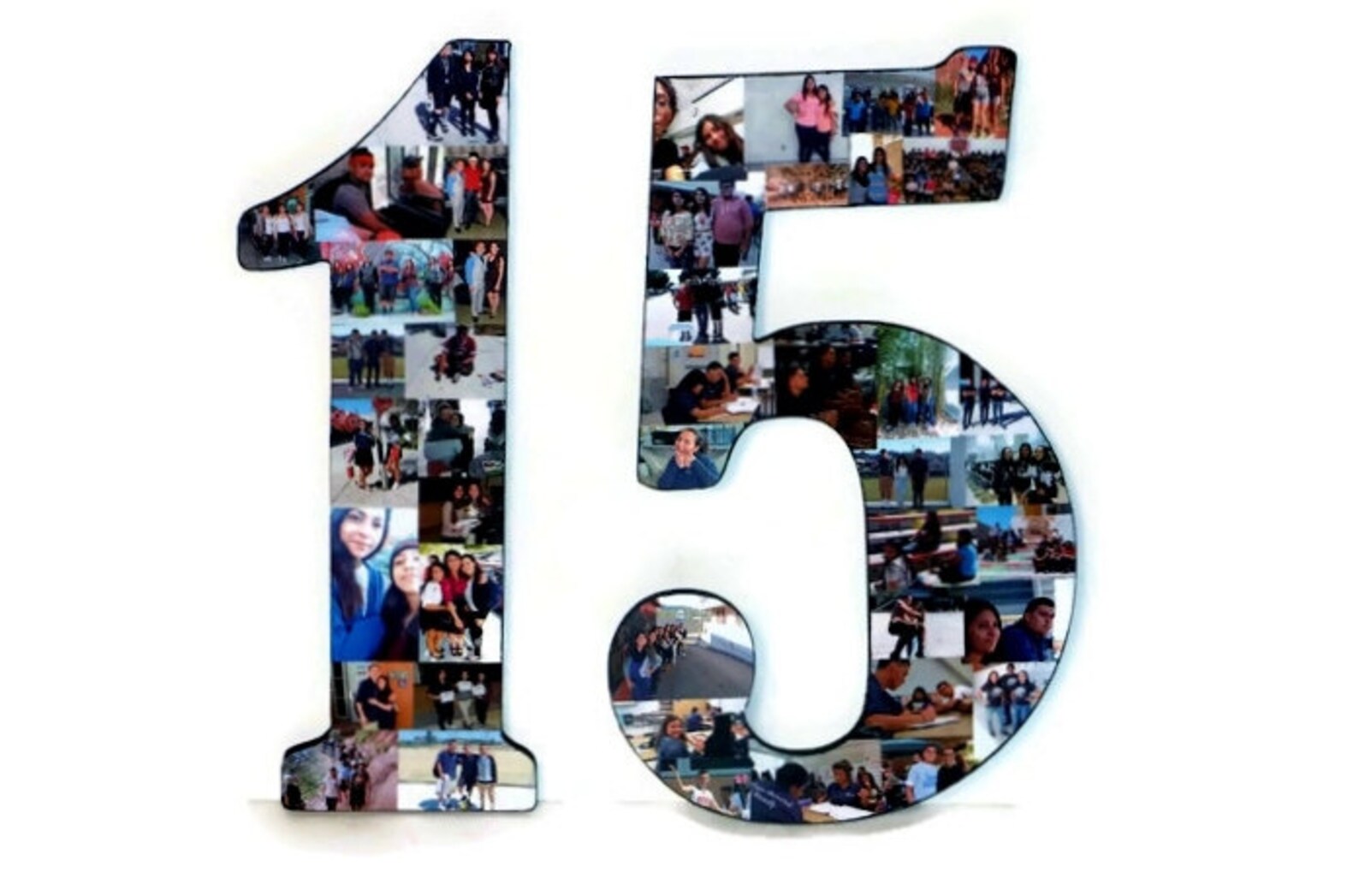 16 16th Quinceanera 16th Birthday Number Photo Collage - Etsy