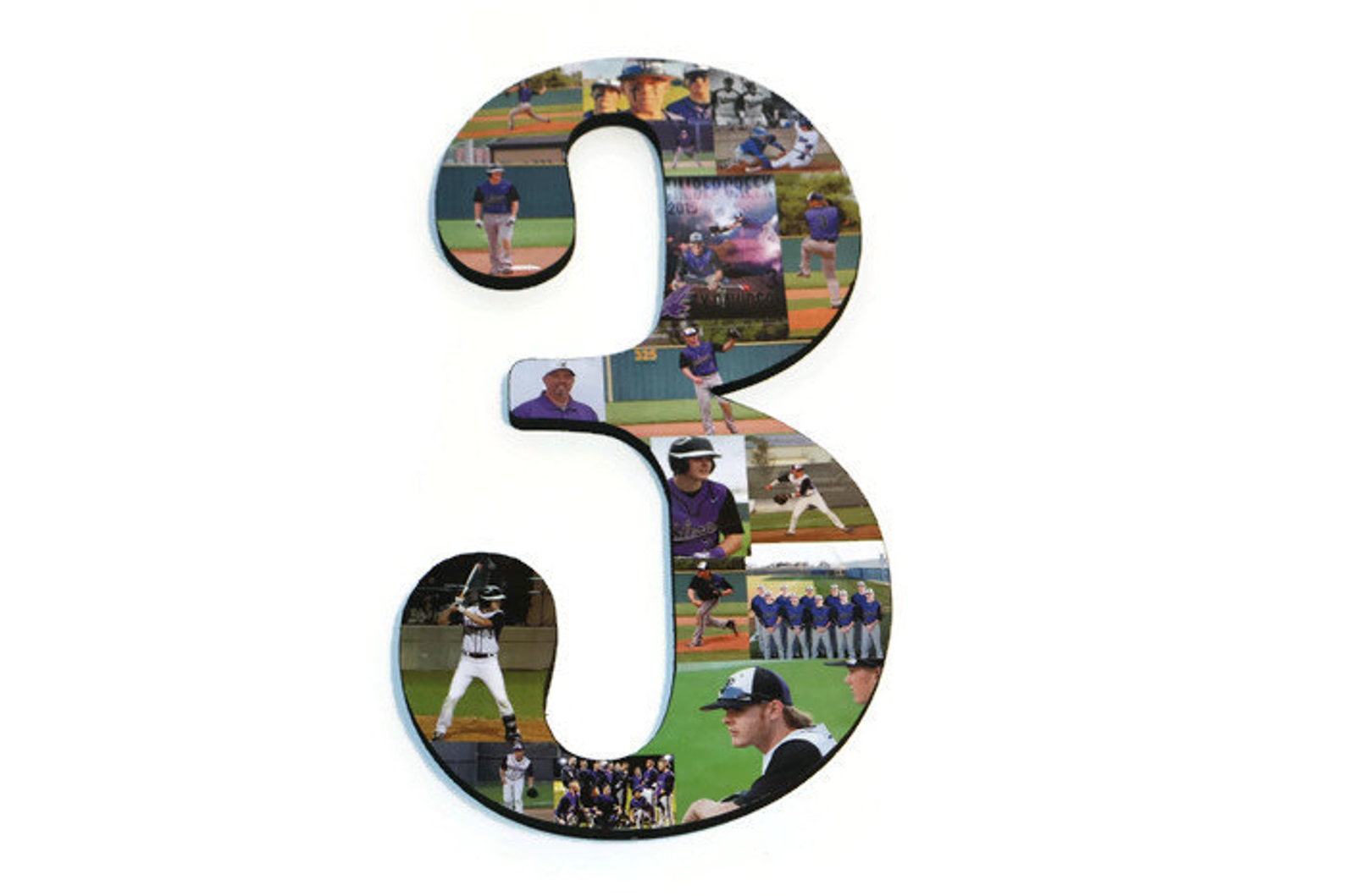 Number 8 8th Photo Collage Huge 18 Number Picture Collage Birthday ...