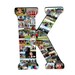 LETTER PHOTO Collage | Photo Collage Letter | Collage Letter | Letter K ...