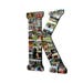 LETTER PHOTO Collage Photo Collage Letter Collage Letter Letter K M R A ...