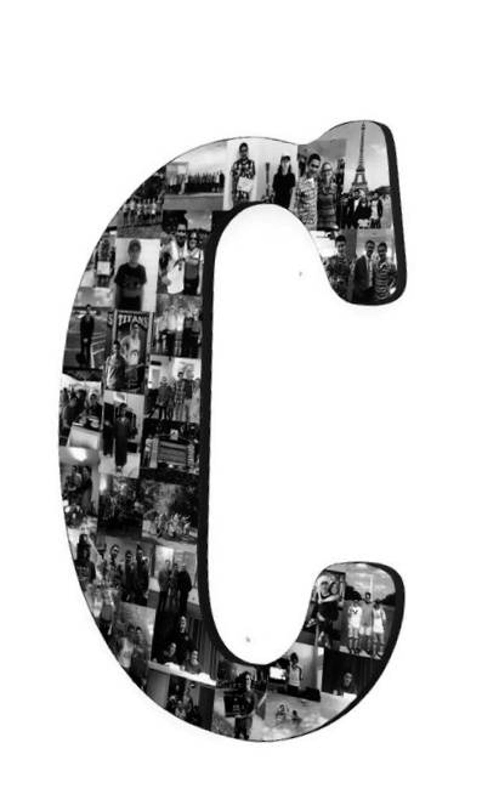 PHOTO COLLAGE LETTER Professional Photo Collage Anniversary - Etsy India