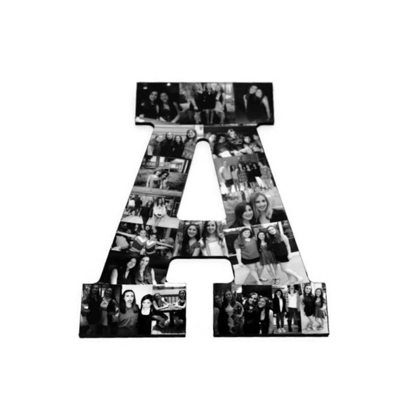 Letter A Photo Collage Gift Letter Photo Collage Photo | Etsy
