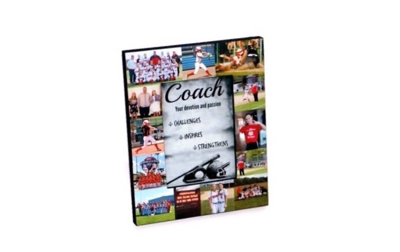 Baseball Coach Picture Frame Softball Photo Collage Thank | Etsy