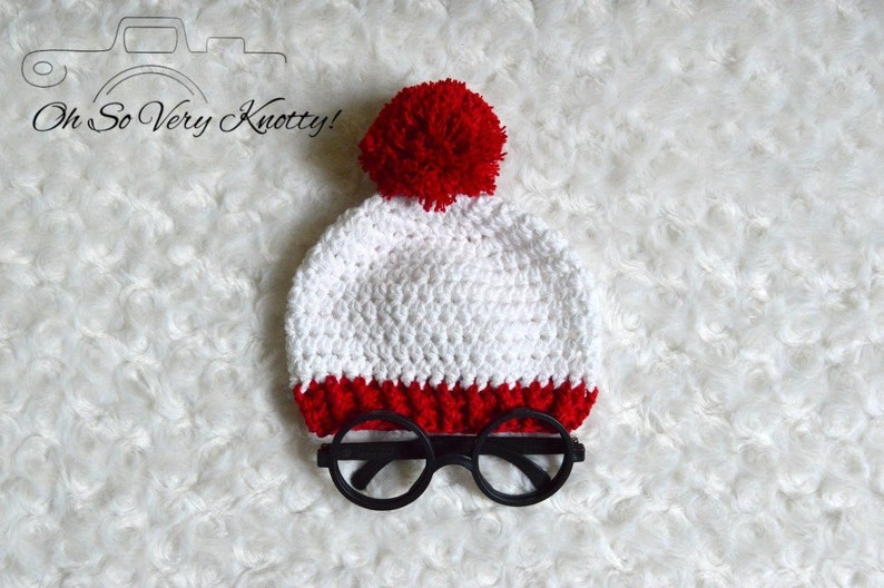 Handmade Waldo-inspired Wenda and Waldo Baby Crochet Outfit/costume ...