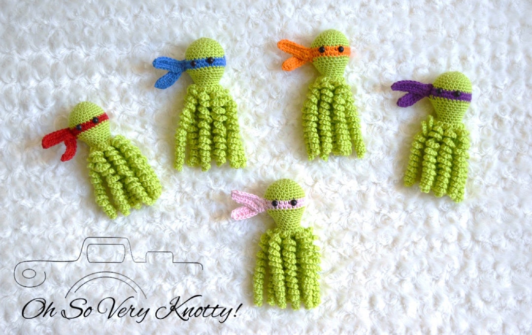 NICU Preemie Octopus Teenage Mutant Ninja Turtles Handmade Newborn ...