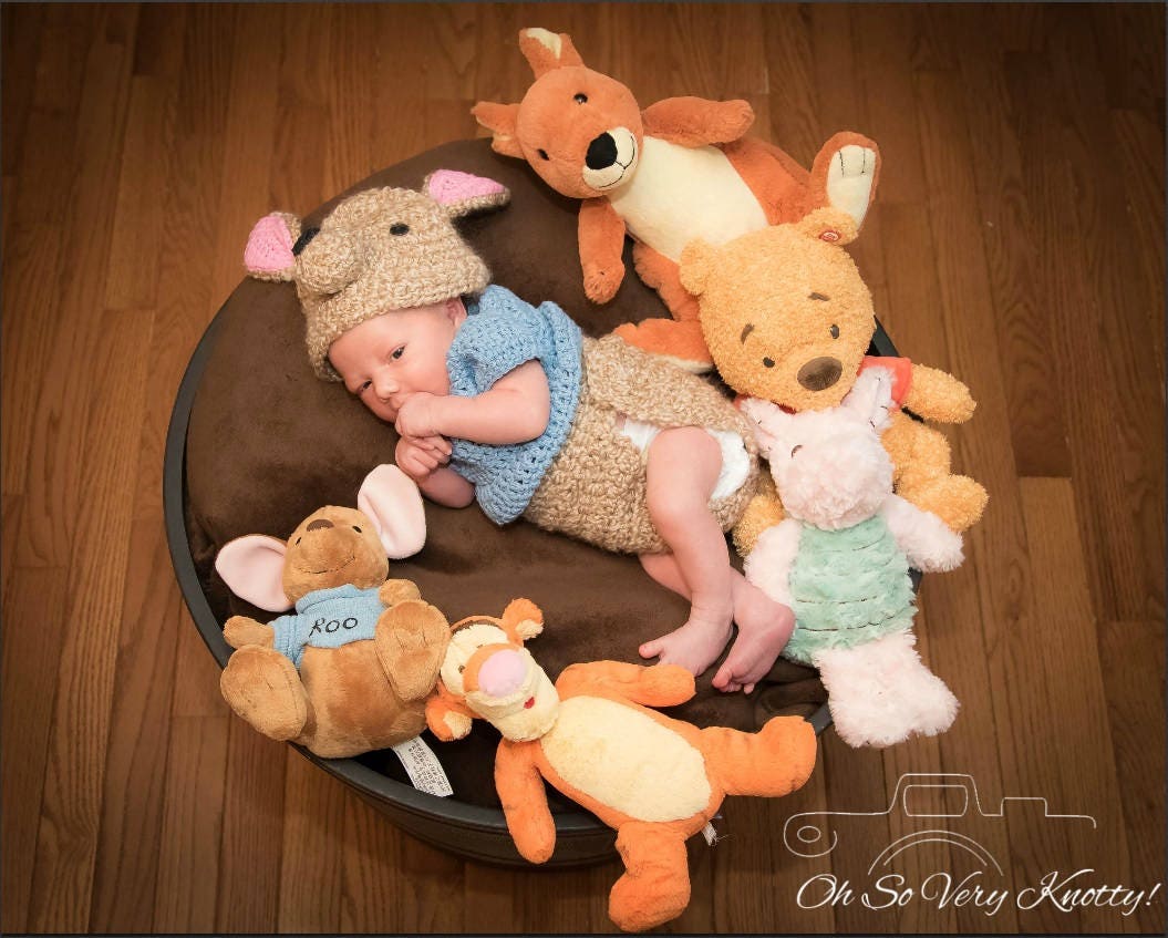 Disney's Inspired Winnie the Pooh / Little Roo Crochet | Etsy