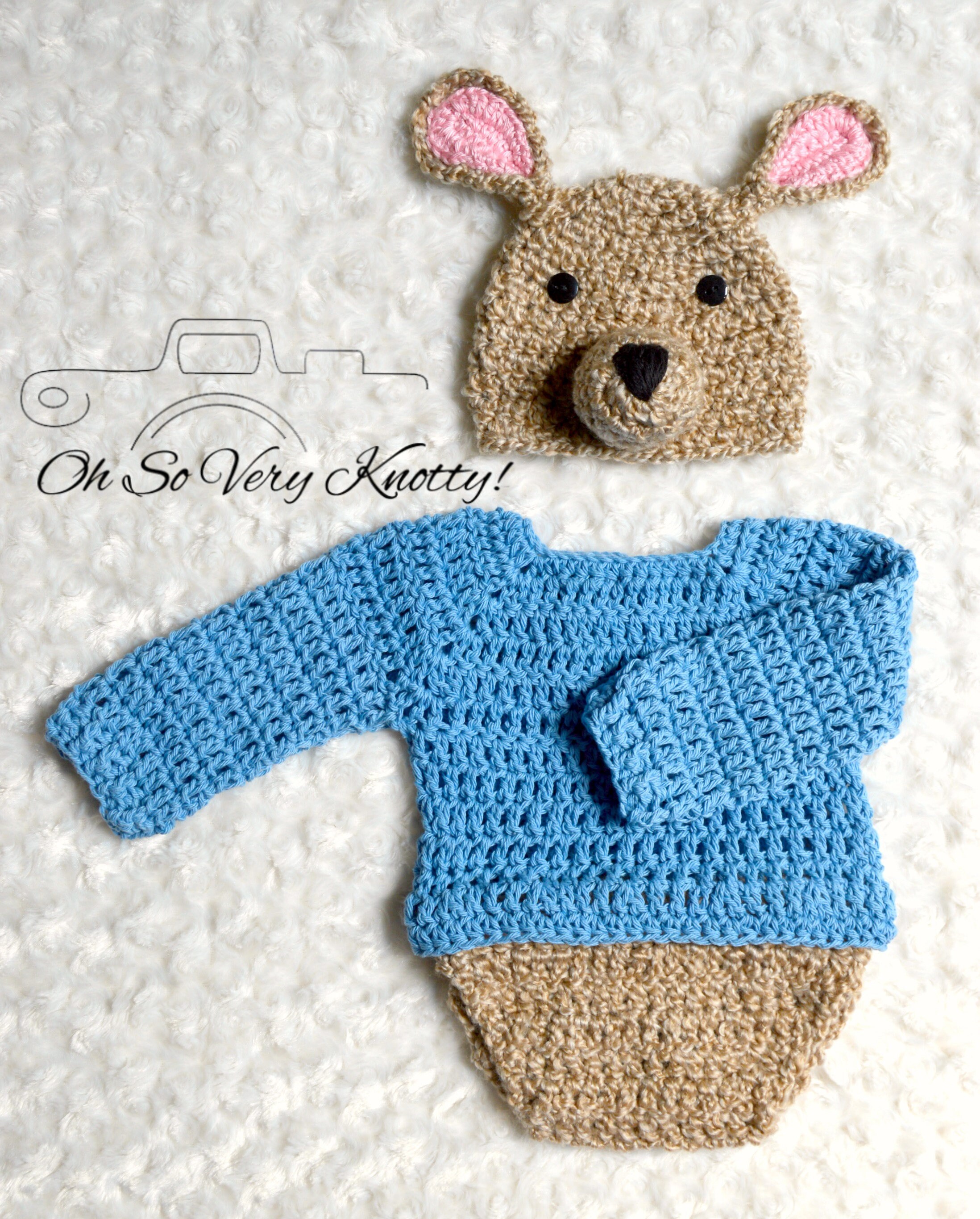 Disney's Inspired Winnie the Pooh / Little Roo Crochet | Etsy