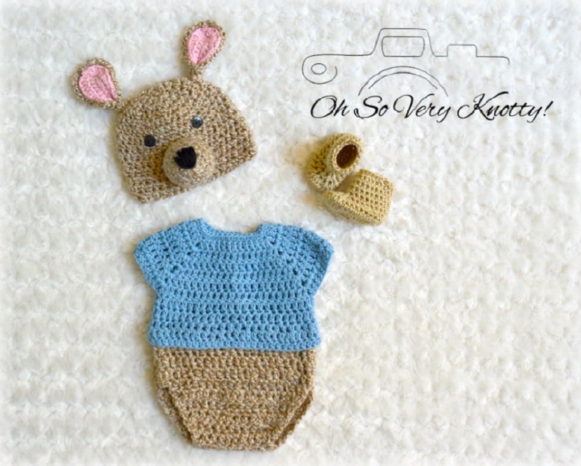 Disney's Inspired Winnie the Pooh / Little Roo Crochet - Etsy UK