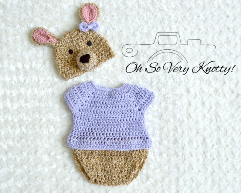 Disney's Inspired Winnie the Pooh / Little Roo Crochet | Etsy
