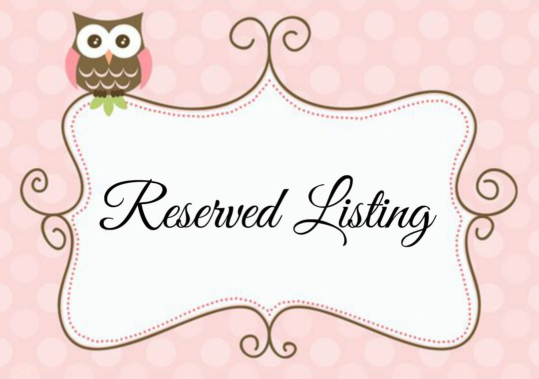 Custom Requests_reserved LISTINGS - Etsy