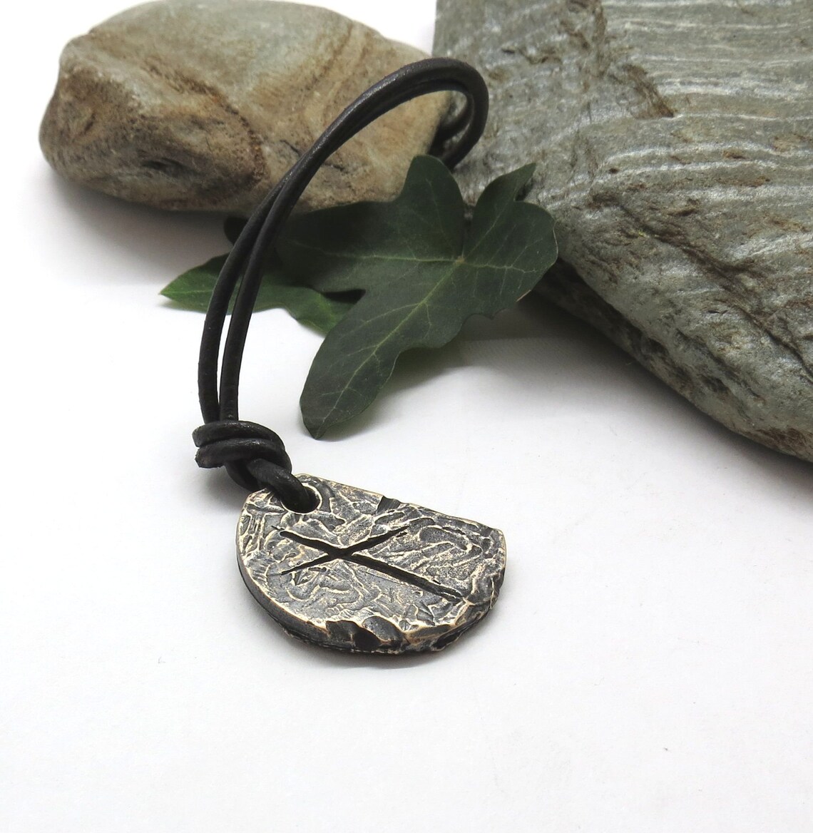 Norse Rune Necklace necessity Naudiz Rune in - Etsy New Zealand