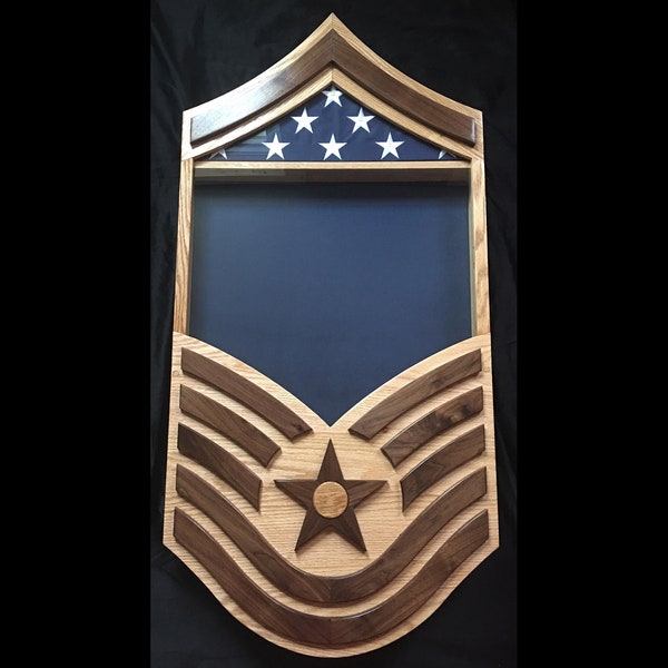 Msgt Shadow Box - Etsy