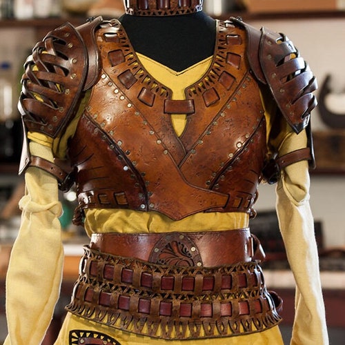 Woman Corset dorne Full Set Costume Set Larp Armor - Etsy