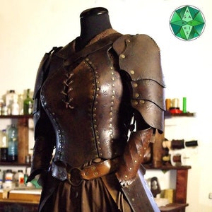 Female Armor/corset cybele Full Set Larp Armor Original Cosplay Costume ...
