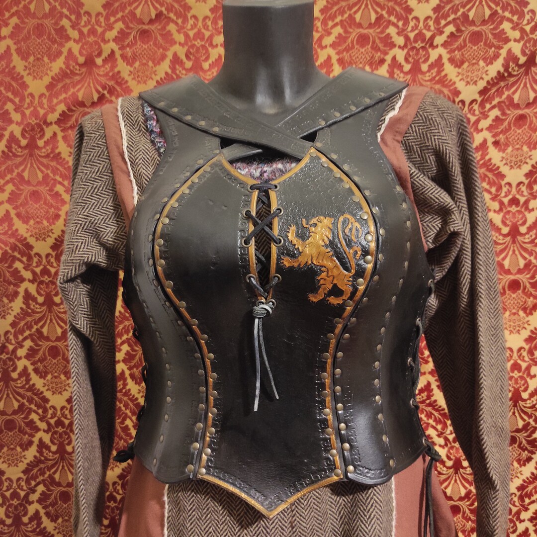 Female Armor/corset "cybele Lionheart" READY TO SHIP - Etsy